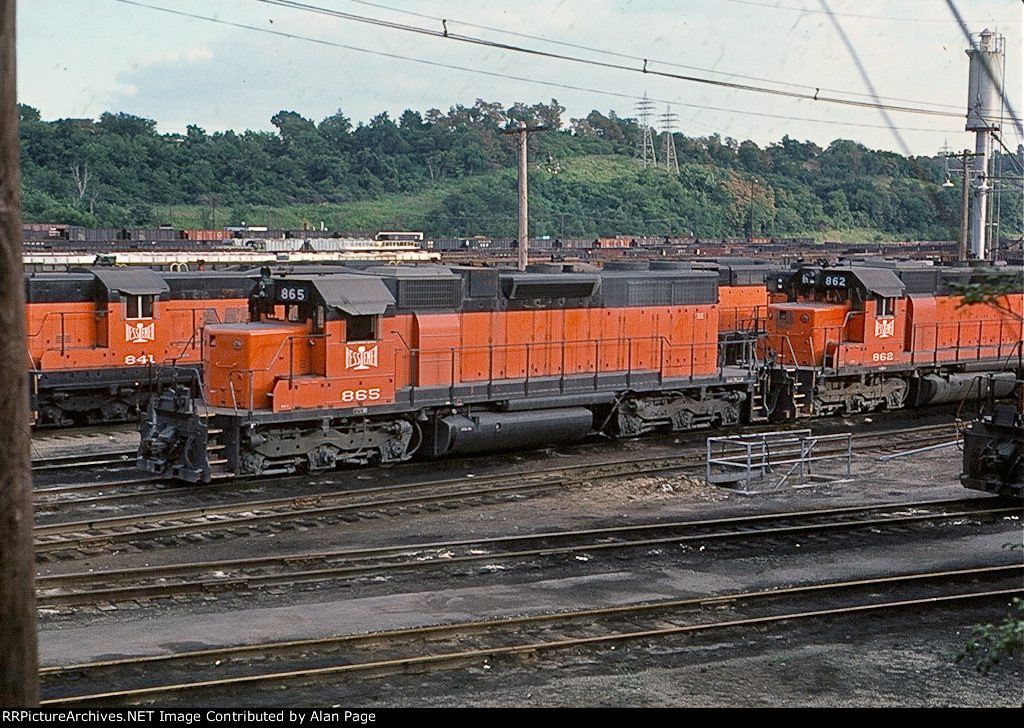 B&LE SD38ACs 865 and 862